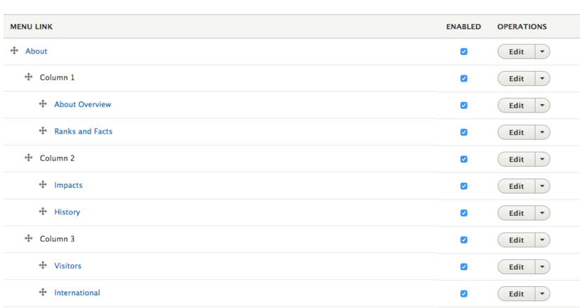 MegaNav Menu | Websites